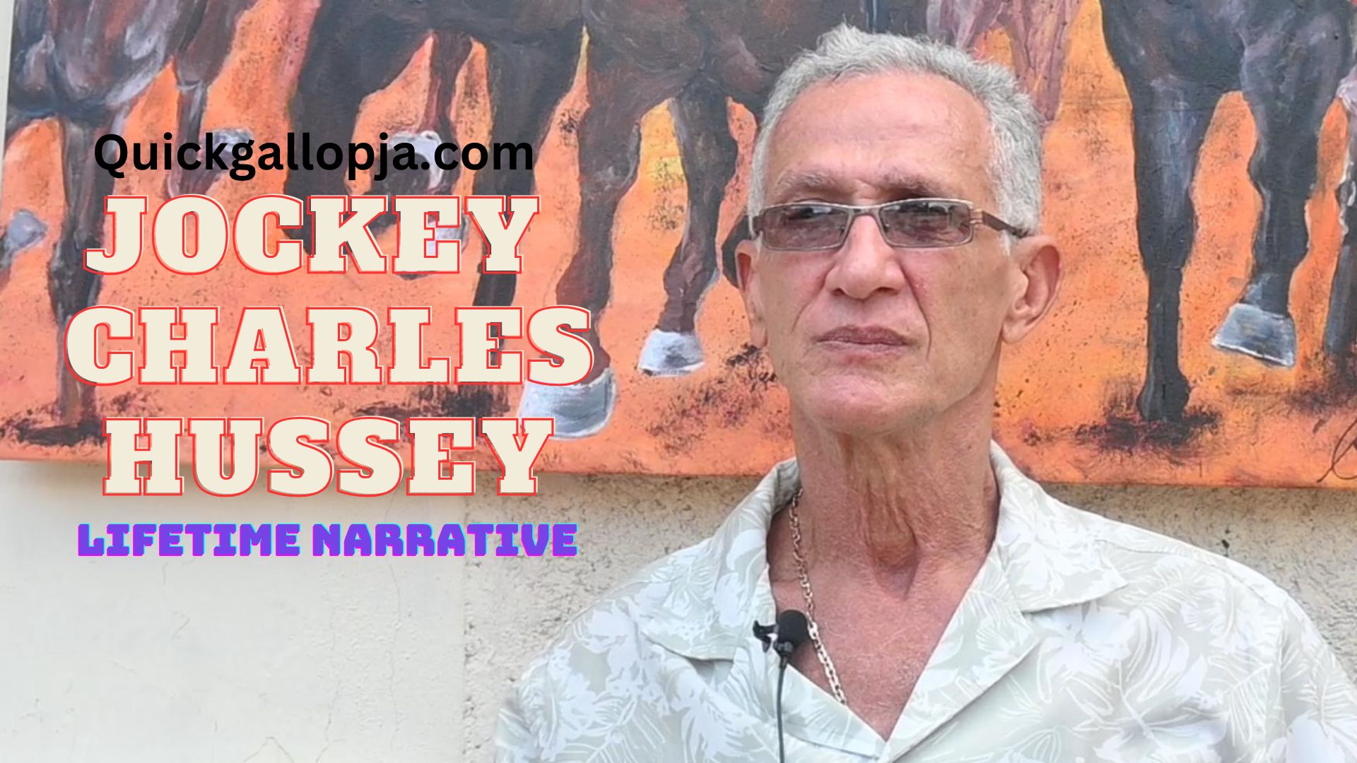 LIFETIME NARRATIVE: Former Champion Jockey, Charles Hussey - PART ONE ...