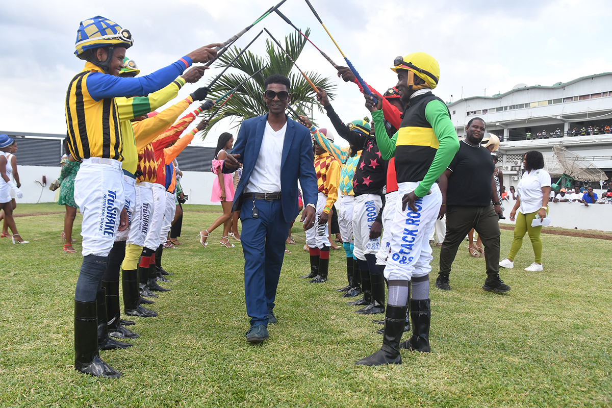 Saturday, March 22, 2025 Belonged To Jockey Omar Walker - Quickgallopja.com