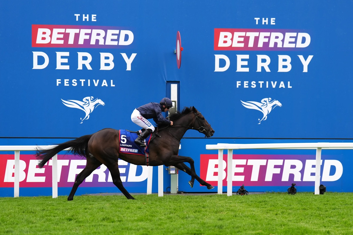 #UK RACING: Watch Lambourn Easily Win The 2025 Epsom Derby ...
