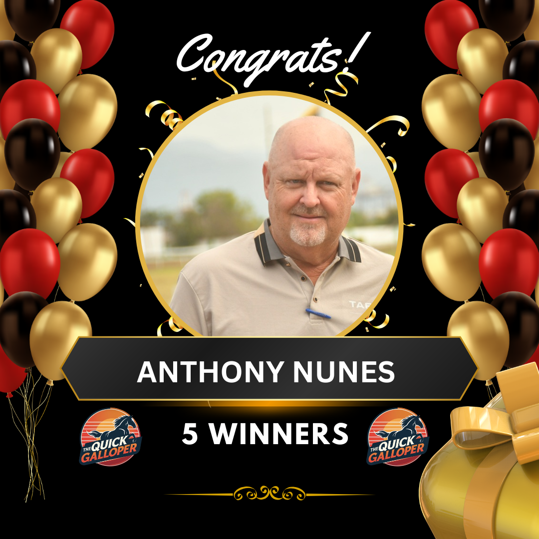 Congrats - Trainer Anthony Nunes - 5 wins - Quickgallopja.com